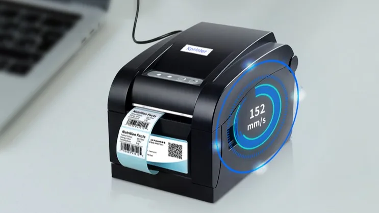 Xprinter Xp-350b 3inch Shipping Label Printer 4x6 Bluetooth Thermal ...