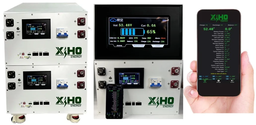 Xiho 48V 16S1P Battery Box Kits DIY 280Ah Lifepo4 300Ah Battery Rack ...