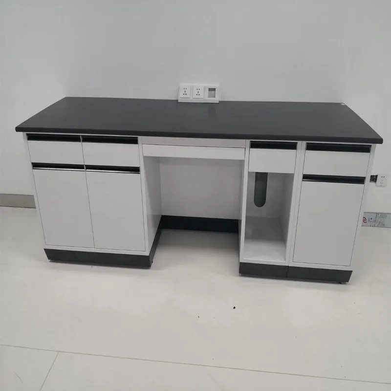 Laboratory Table Microbiology Clean Bench with Chemical Resistant Sink