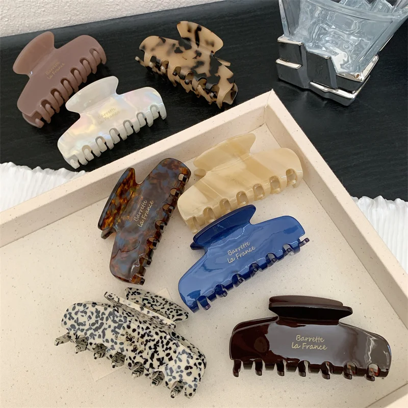 2024 New Animal Dog Shape Cellulose Acetate Hair Claw Clips