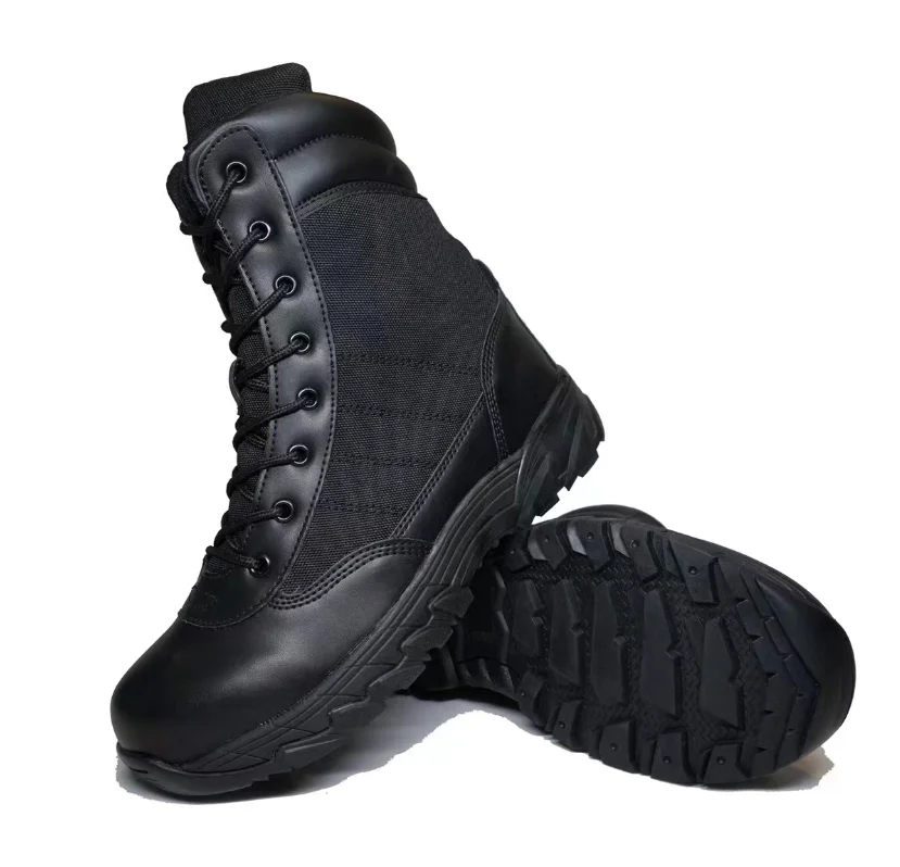 Tsb601 Men Pdrm Mab Pnp Training Duty Men Black Cow Leather Safety ...