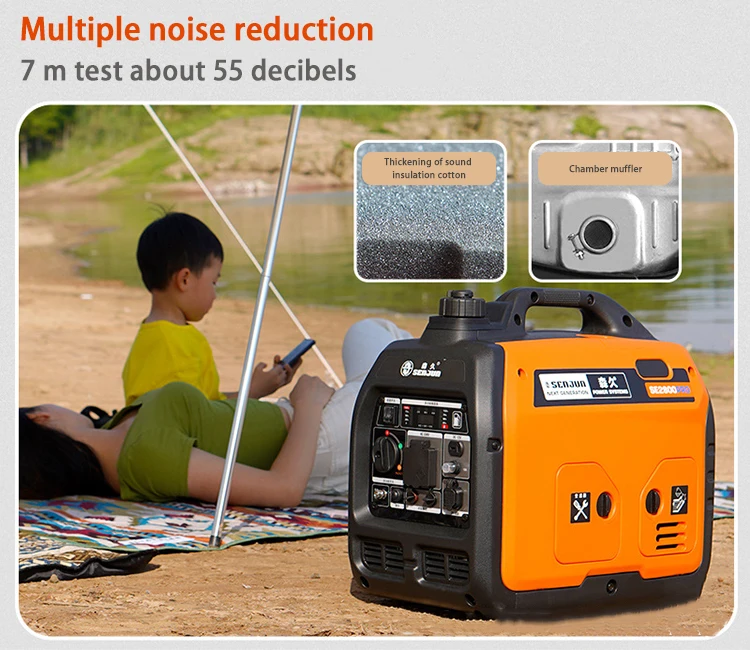 Pure Sine Wave Gasoline Inverter Generator 10kw Invertor Generator 3kw ...