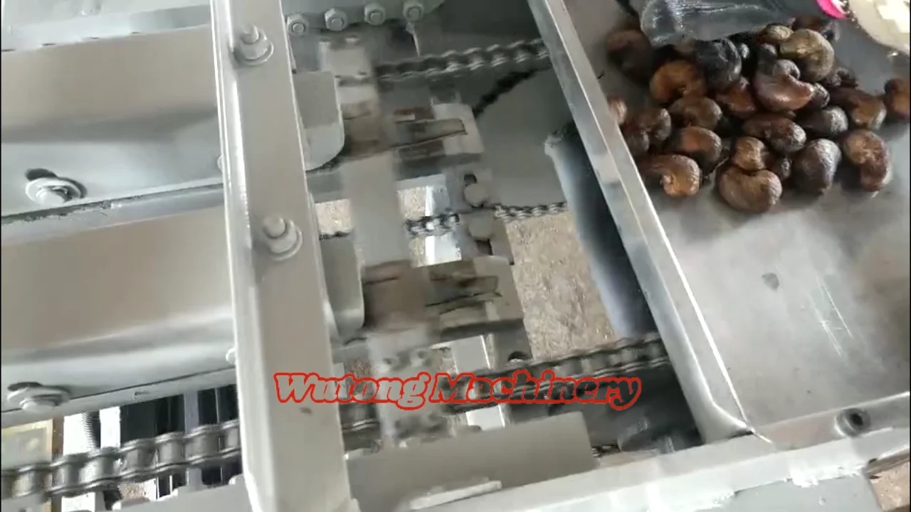 Cashew Nut Separator Cashew Nut Processing Machine Automatic Cashewnut Husker Peeler Sheller ...