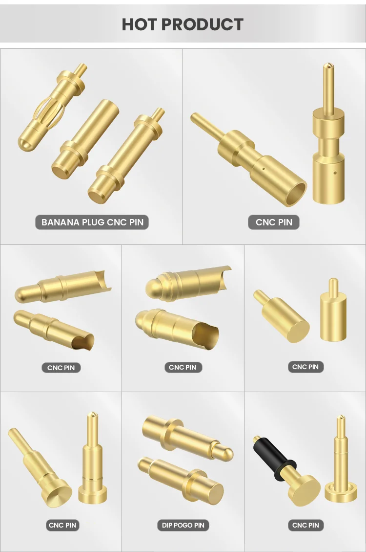 High Current Magnetic Spring Male Pin Connector Consumer Device ...