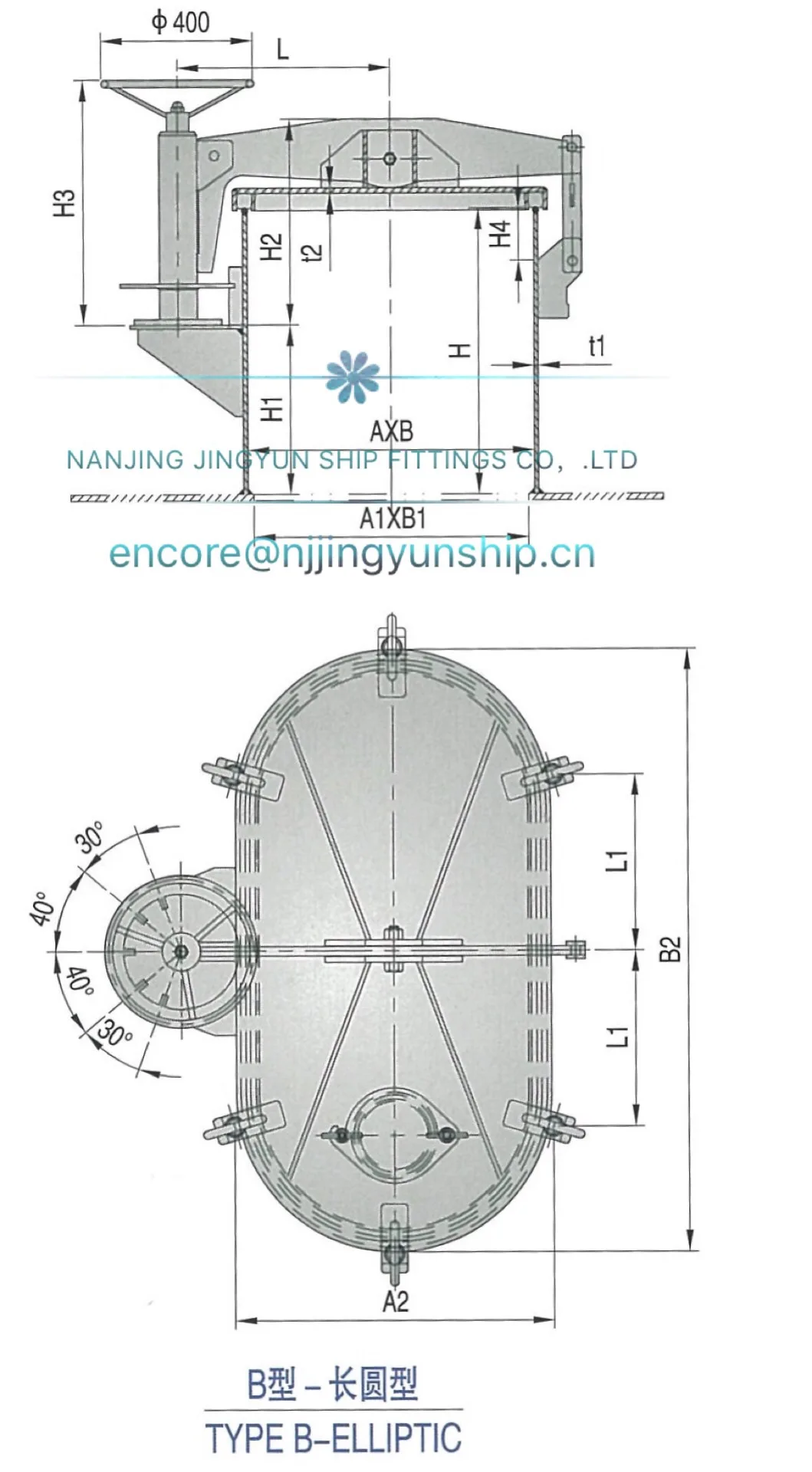 Marine Ship Boat Rotating Oiltight Hatch Cover - Buy Marine Oil Tight ...
