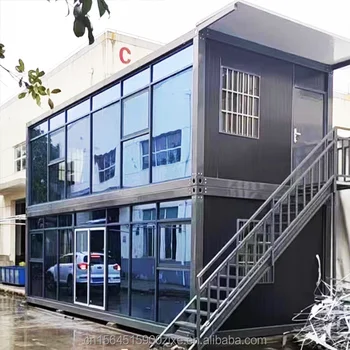 2 Storey Office Building Two Floor Container Family House Coffee Shops ...
