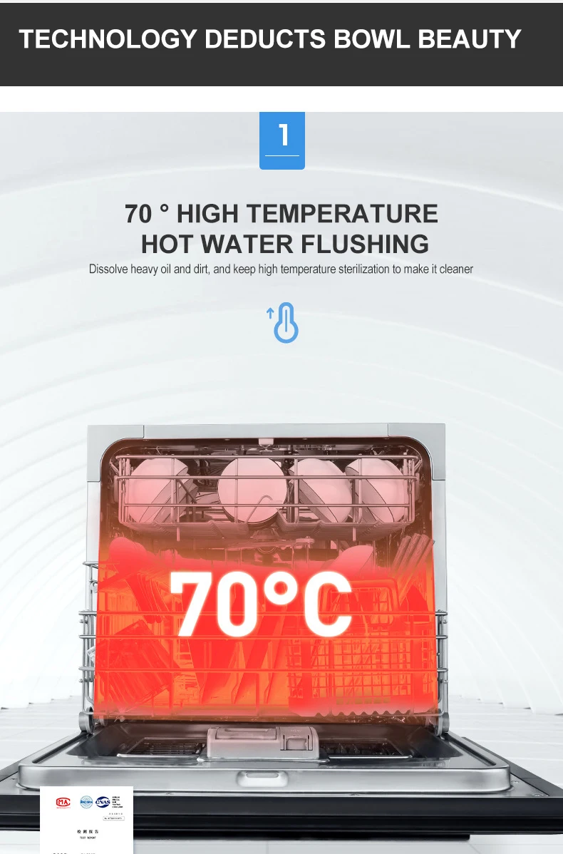 Intelligent Dish-Washing Machine - Large Built-in Option
