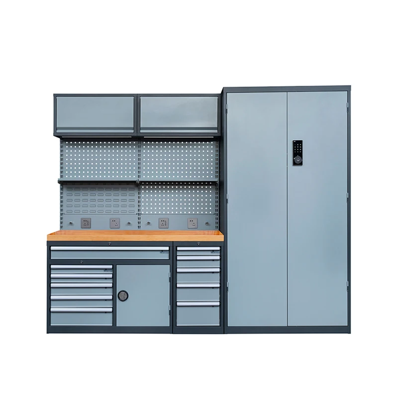 Garage Workstation Modular Workbench Tool Cabinet Workshop Cabinet ...