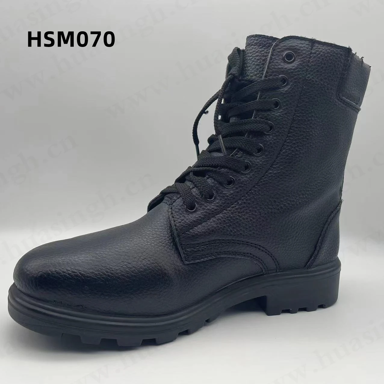 Lxg,Full Barton Printed Leather Upper Black Tactical Boots For Sale ...