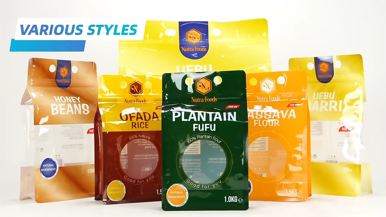 宜兴500g Logo定制食品包装八面密封袋塑料袋 - Buy 塑料平底袋,食品包装袋,食品包装铝塑袋 Product on Alibaba.com