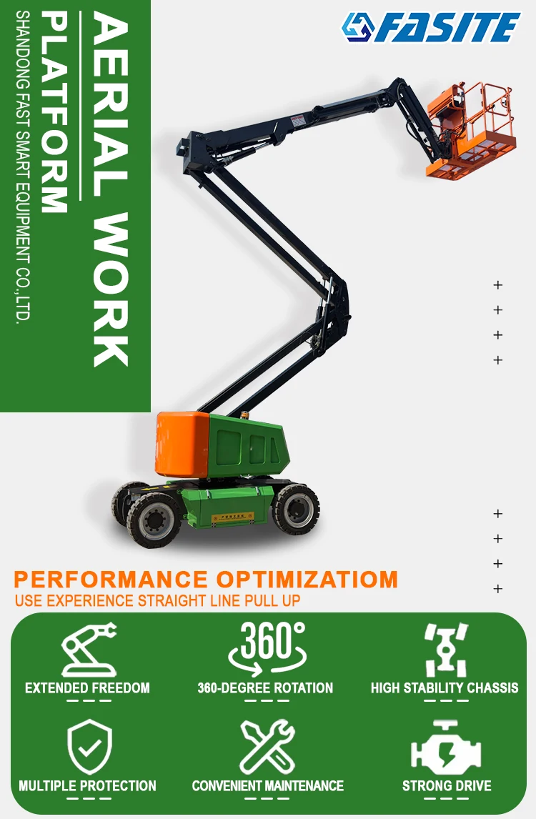 Electric Hydraulic Articulating Arm Elevator Factory Price Man Lift ...