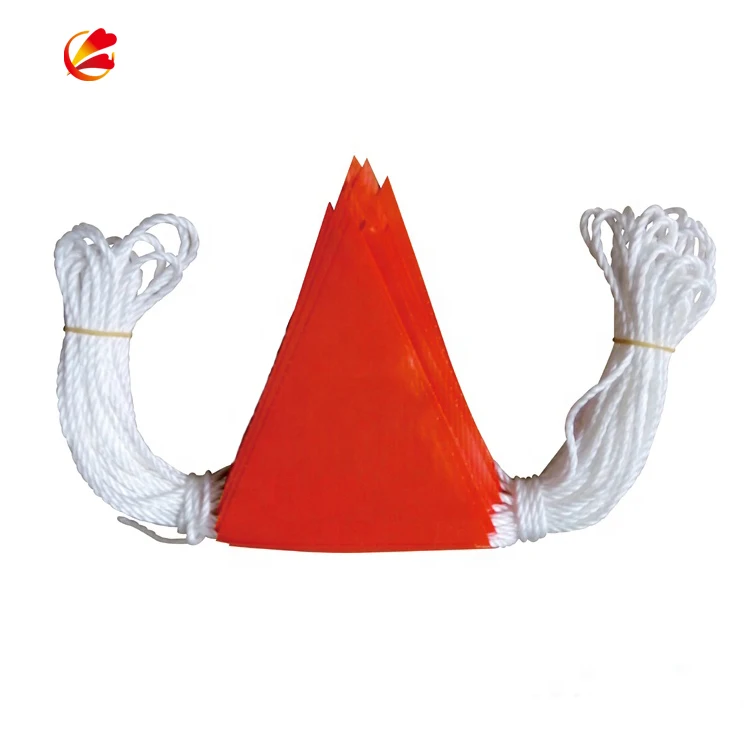 Traffic Safety PVC Caution Bunting Flag Plastic Reflective Road Safety ...