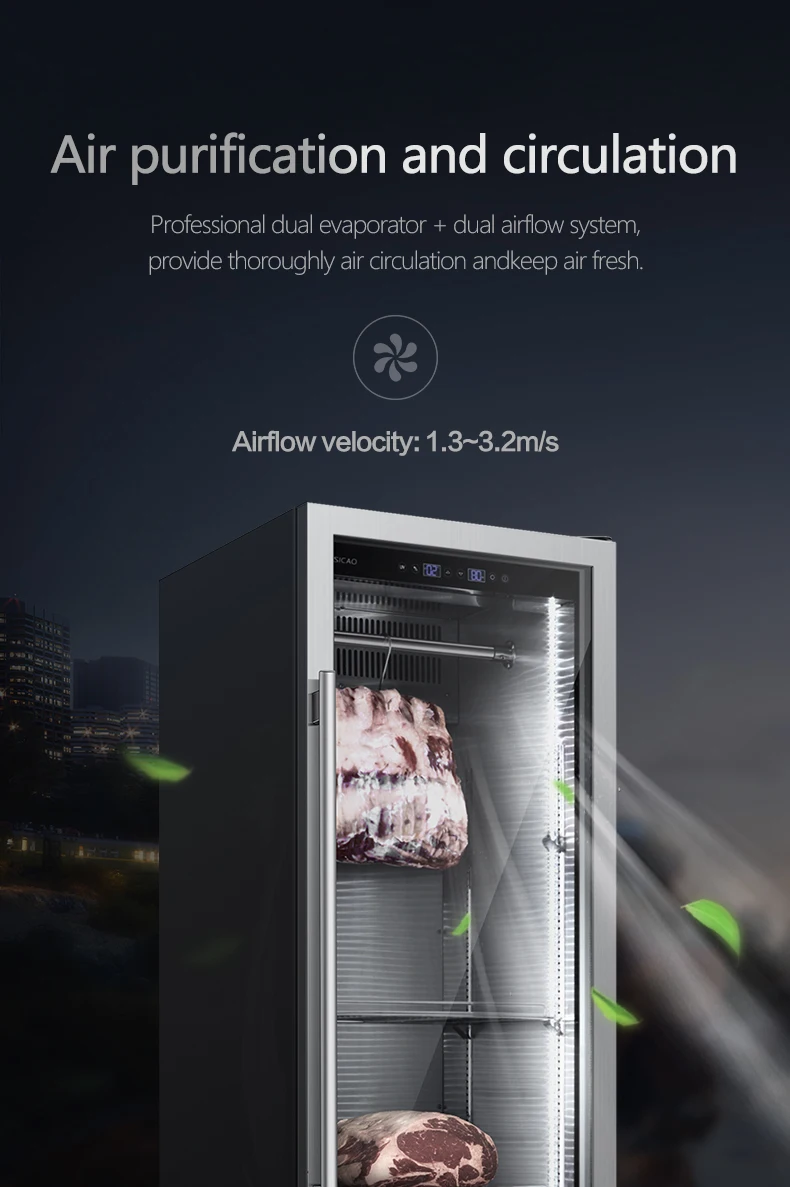 SICAO Professional 400L Dry Age Steak Beef Meat Aging Machine