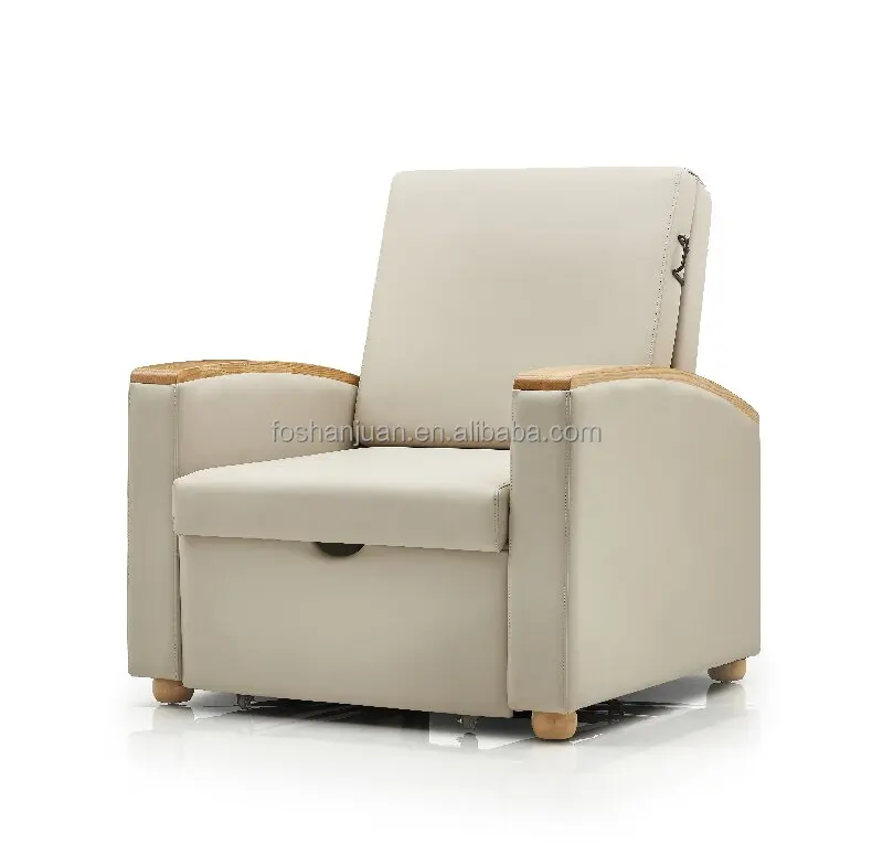 New Model Luxurious Folding Medical Companion Chair with Wheels for ...