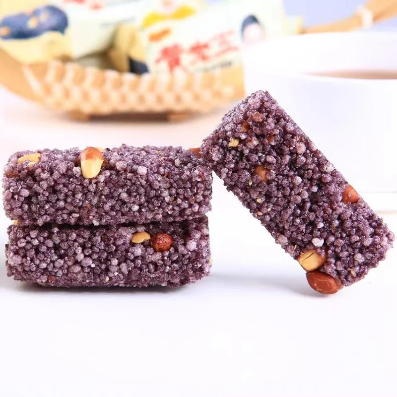 Peanut Sesame Puffed Millet China Traditional Grain Snacks Sweet ...