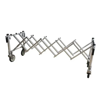 Funeral Equipment Coffin Trolley Cart Foldable Church Truck By Hand ...