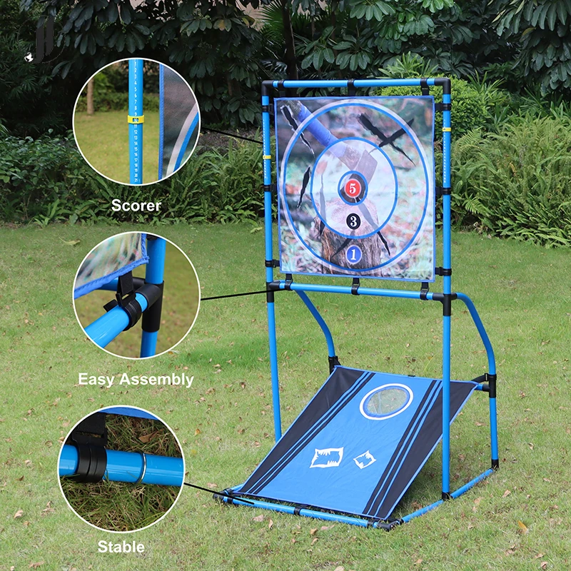HJ 4 in 1 Throwing Target Game Set - Fun Outdoor Play