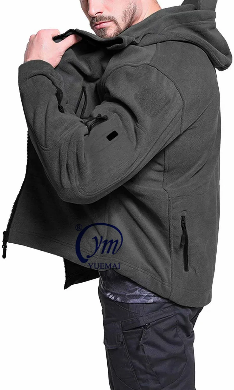 Tactical Polar Fleece Jacket - Warm, Durable & Versatile
