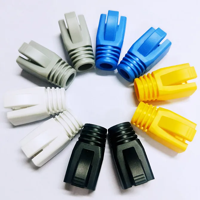 RJ45 Boot for Network Cable White OEM Rj45 Female Connector High ...