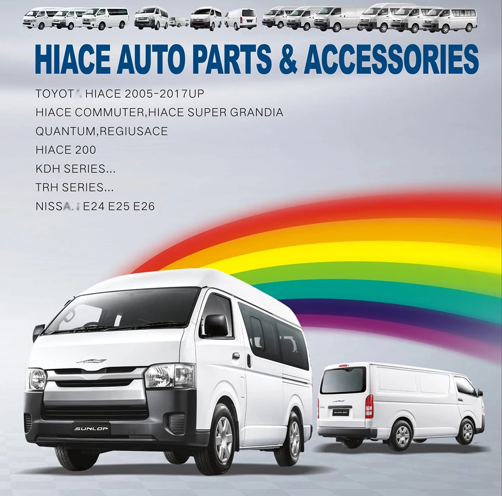 Hiace Body Kits - Premium Front Bumper for Toyota Vans