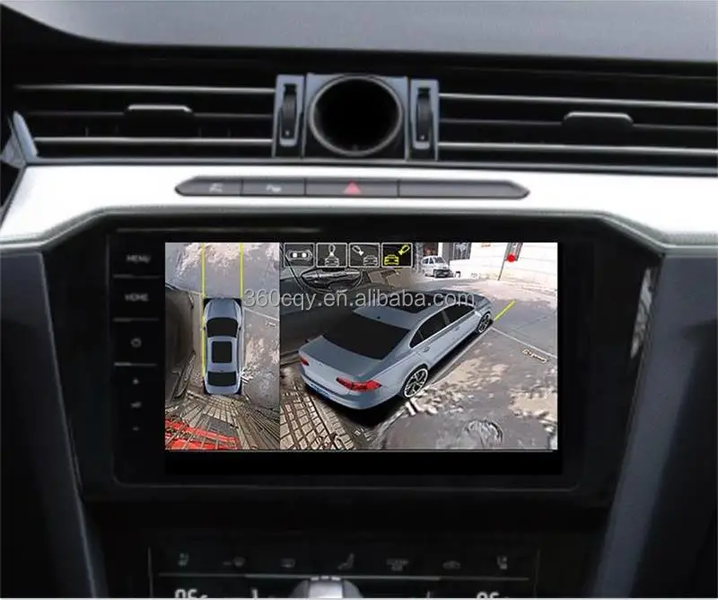 360 Surround Bird View Vehicle Camera System 1080p Wi-fi/gps Tracking ...