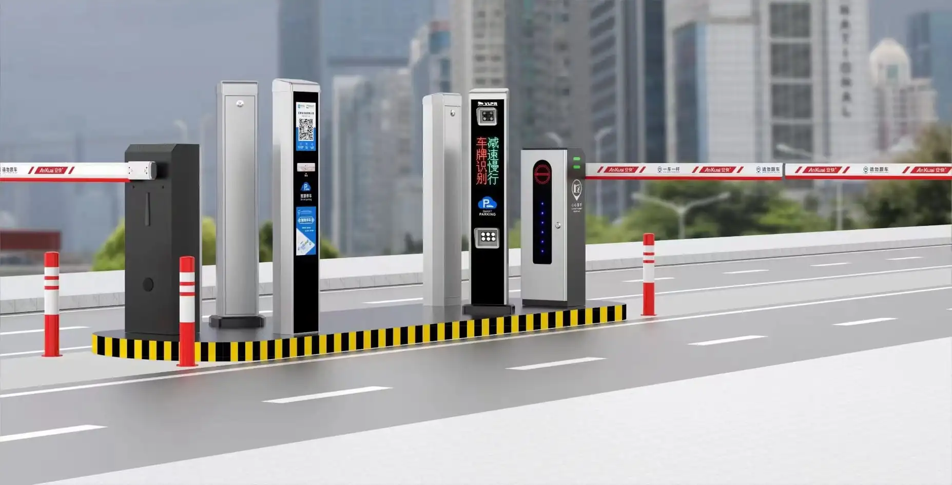 Ankuai Smart Car Parking Ticket System - Anti-Crash & Automatic