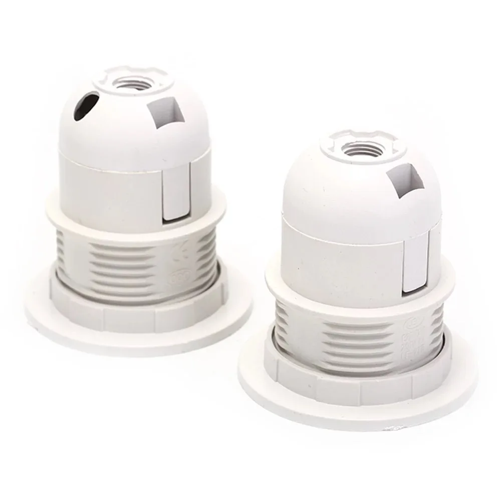 Half-thread Plastic Lamp Socket E26 Edison Style Pendant Light Bulb ...
