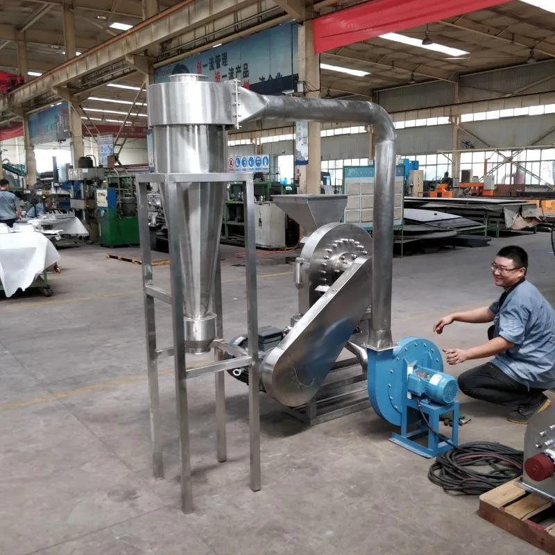 Small Cyclone Dust Collector Spice Grinder Cyclone Mill Grinder For ...