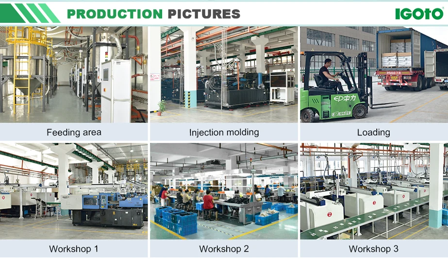 Igoto Eco-Friendly Wire Tie Wrap Plastic Nylon Fastener