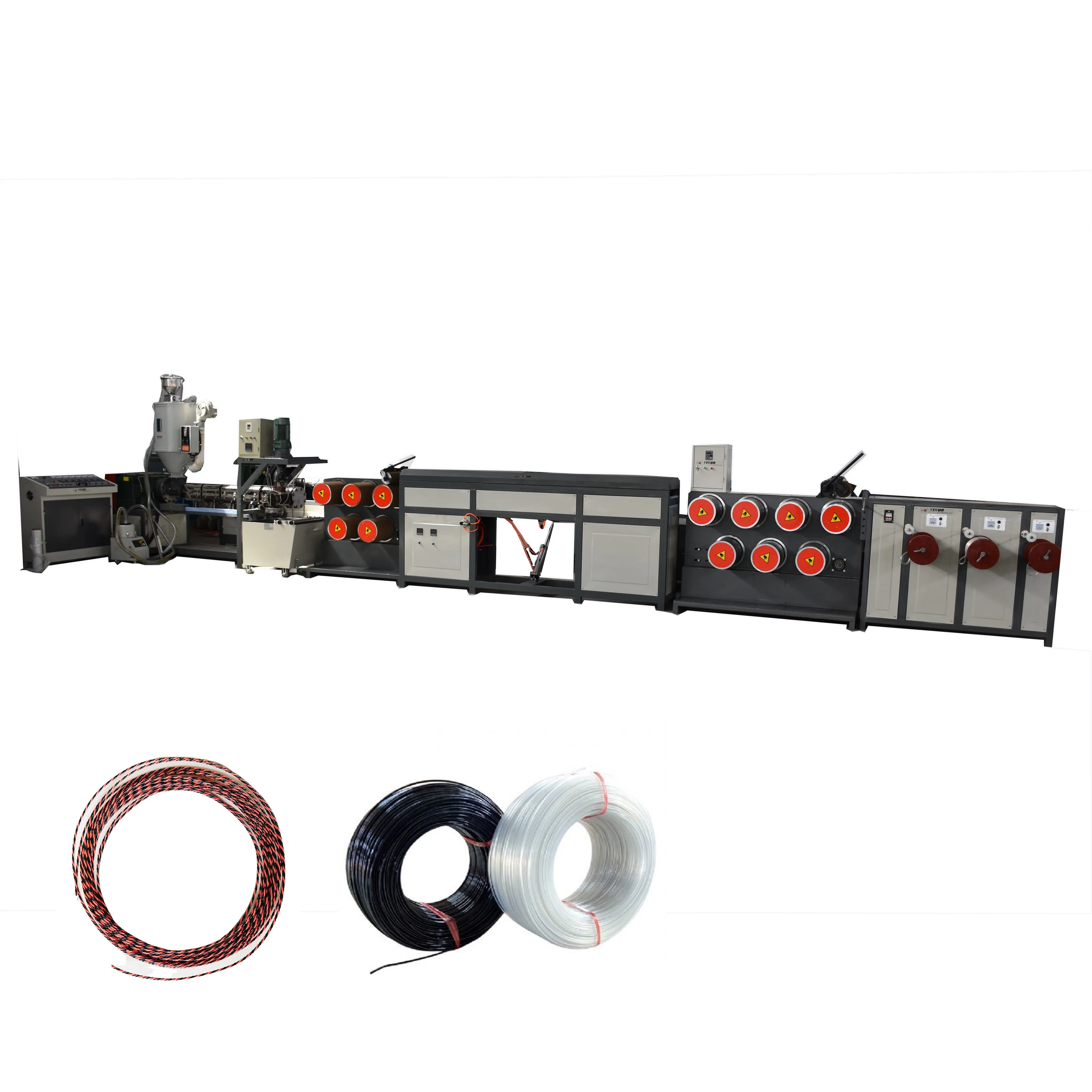 Agriculture Polyester Wire Extruder For Greenhouse Pet Vineyard Wire ...