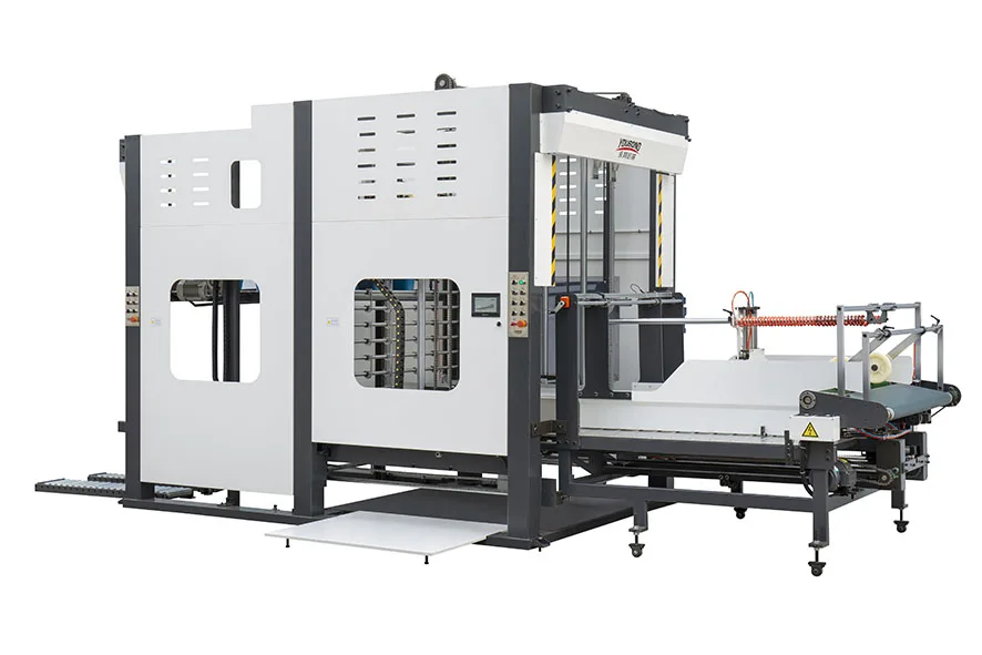 Efficient Sheet Paper Stacking with YB-1650S Machine