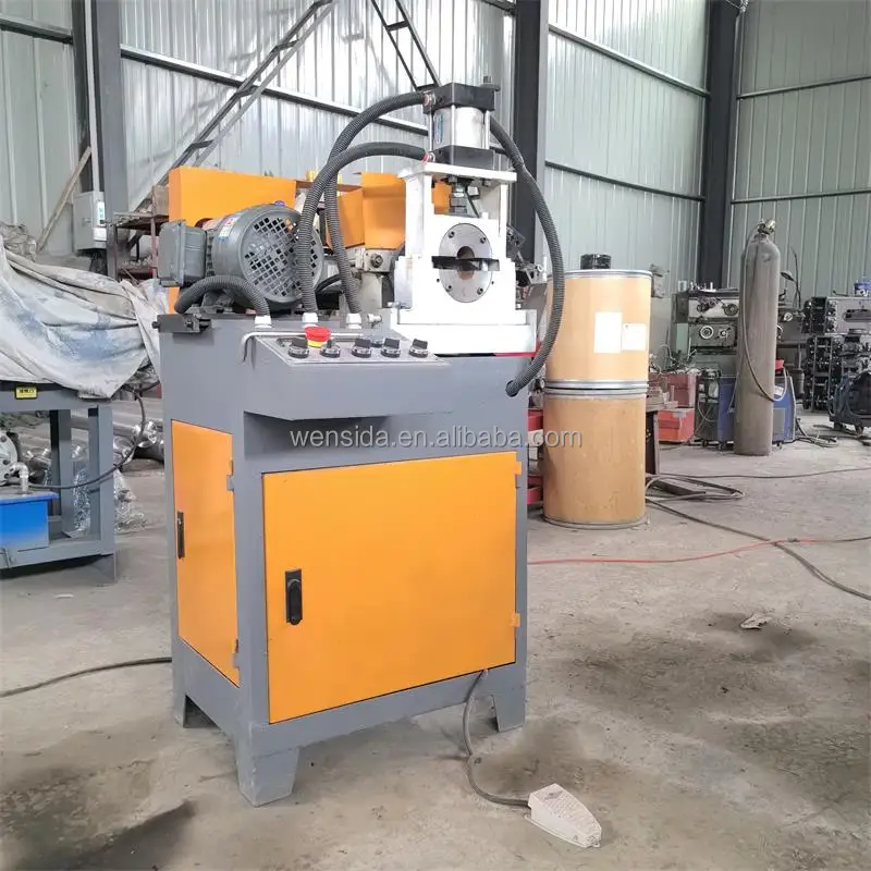 Tube Edge Beveling Deburring Machine Double Head Tube End Facing ...