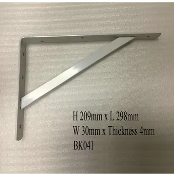 Heavy Duty Powder Coating Metal Wall Mount Triangle Shelf Brackets ...