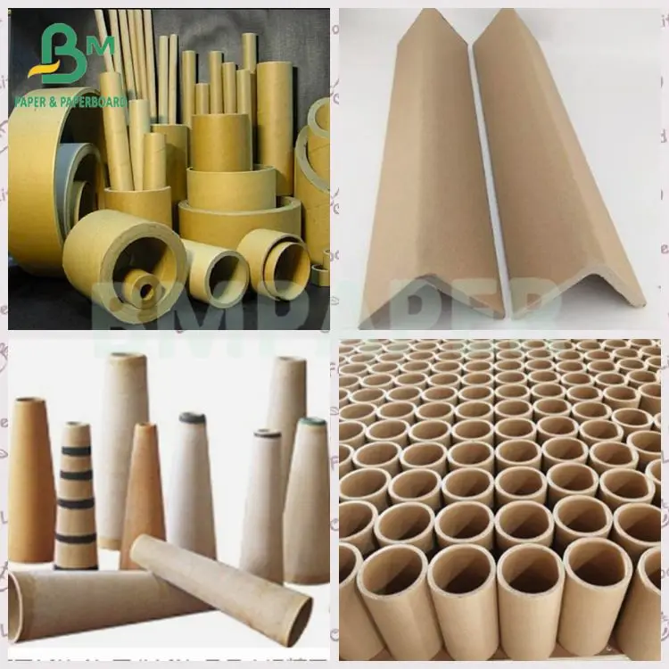 160gsm 180gsm Printable Recycled Pulp Uncoated Brown Test Liner Paper ...