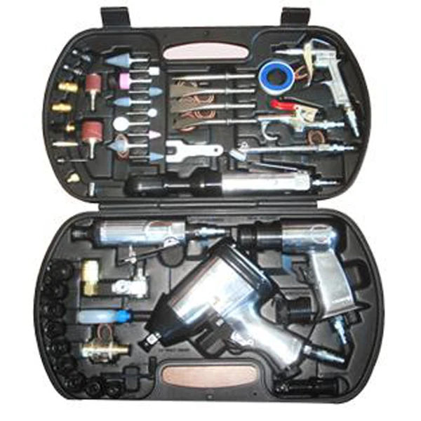 71pcs Pneumatic air Tools Set Combo Kit with air Impact Wrench Ratchet ...