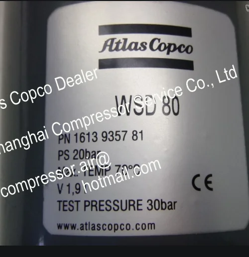 Atlas Copco WSD water separators WSD25,WSD80,WSD250,WSD750 /ATLASCOPCO ...