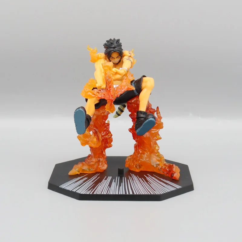 Pirate-king Figurine Fire Fist Luffy Cross Ace Anime Surrounding Model ...