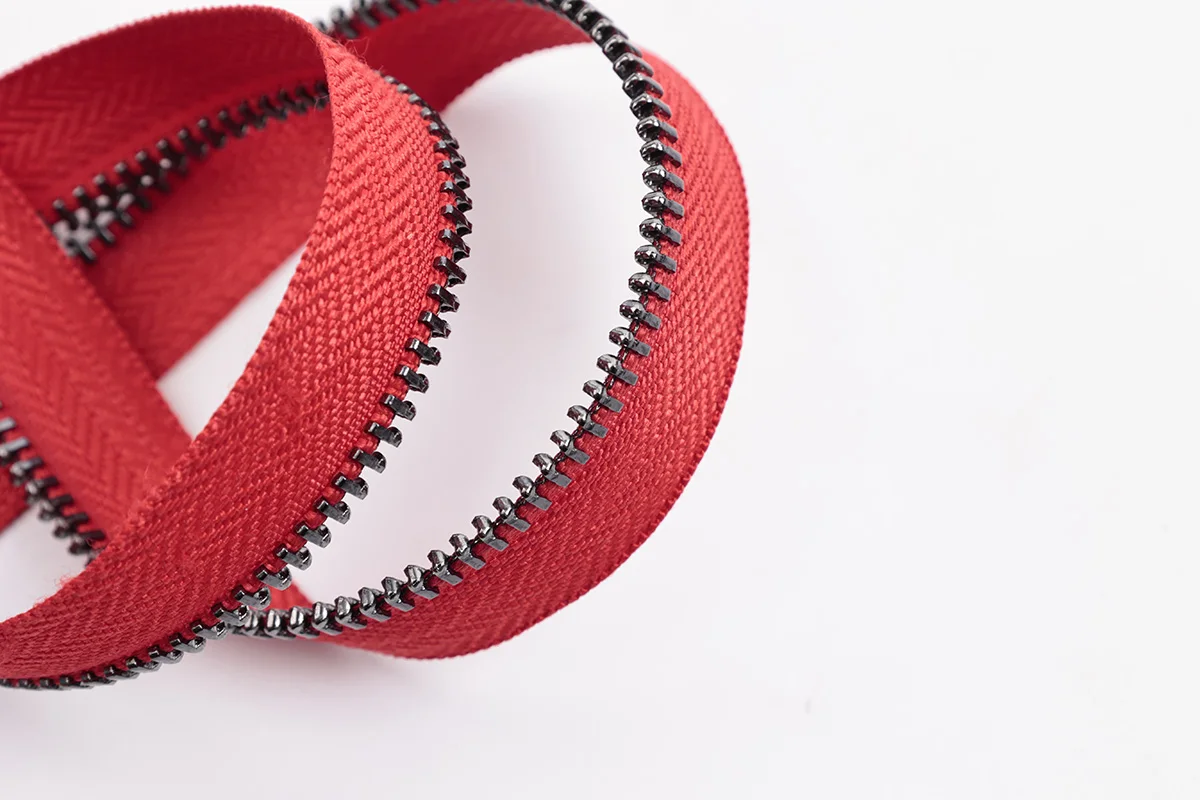 Factory Wholesale Aluminum Teeth Zipper For Wallet With Electronic ...