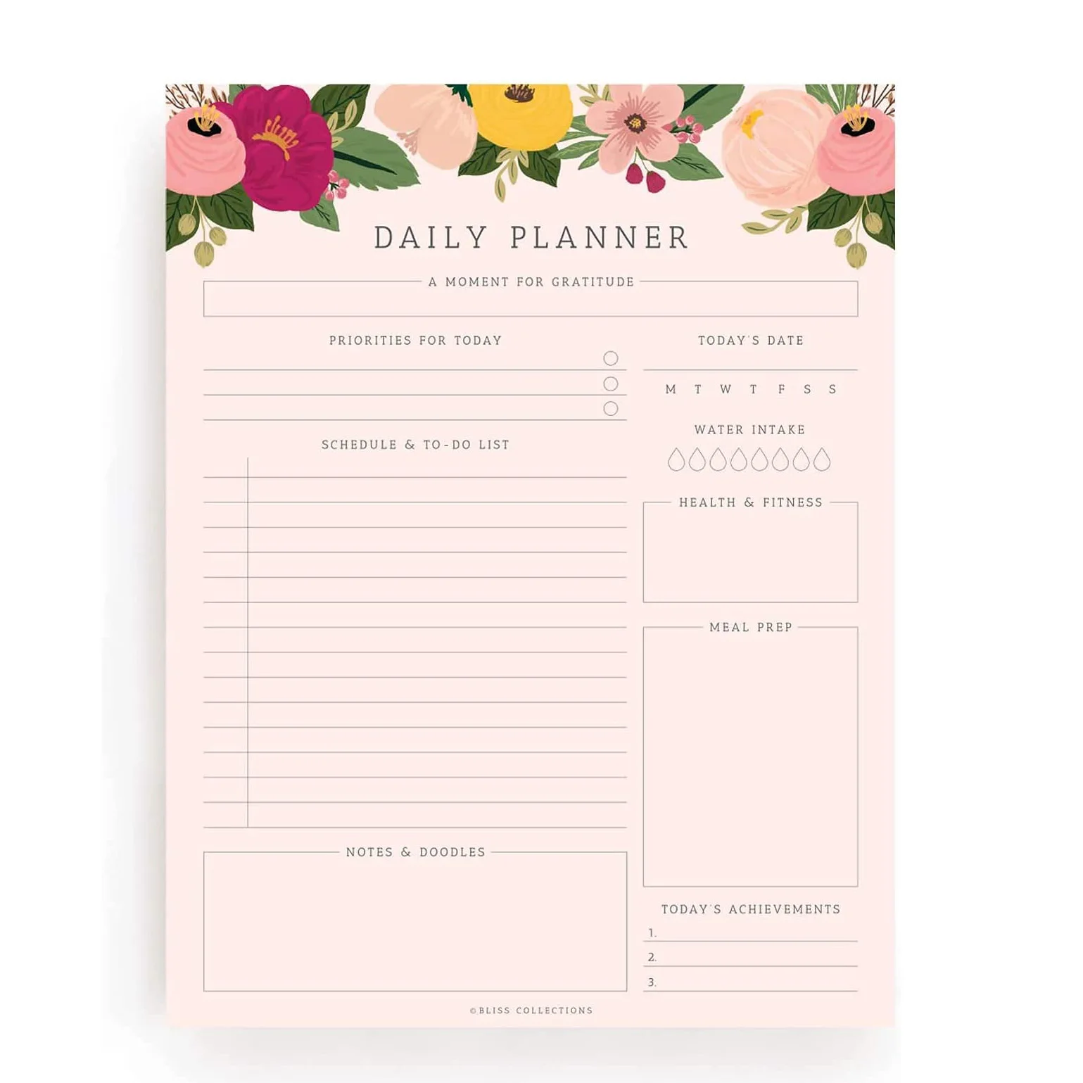 Wholesale Tear Off Weekly Planner Pad Goal Tracker Organizer With Space ...