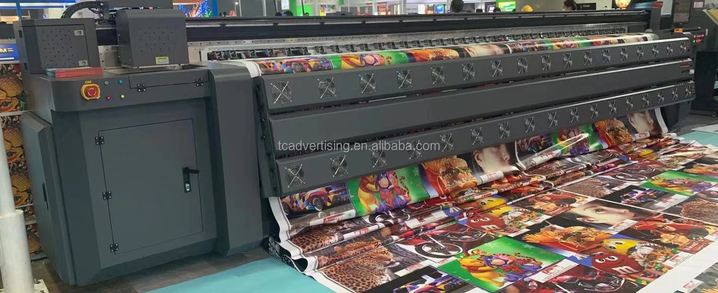 Acetek Outdoor 5m Flex Banner Wallpaper Eco Solvent Printer with Konica ...