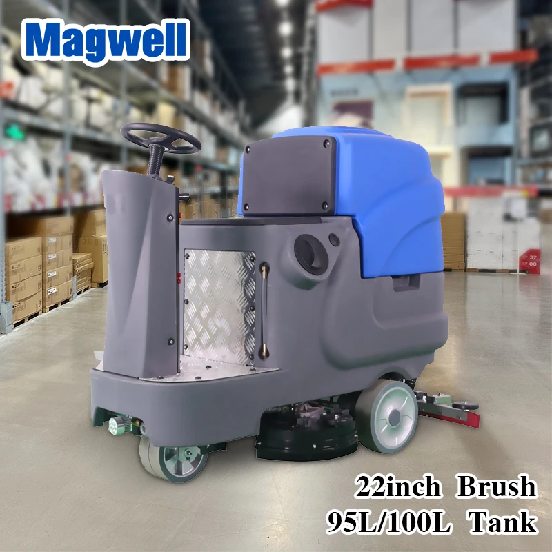 Rd660 2024 Style Driving Scrubber Industrial And Commercial Factory ...