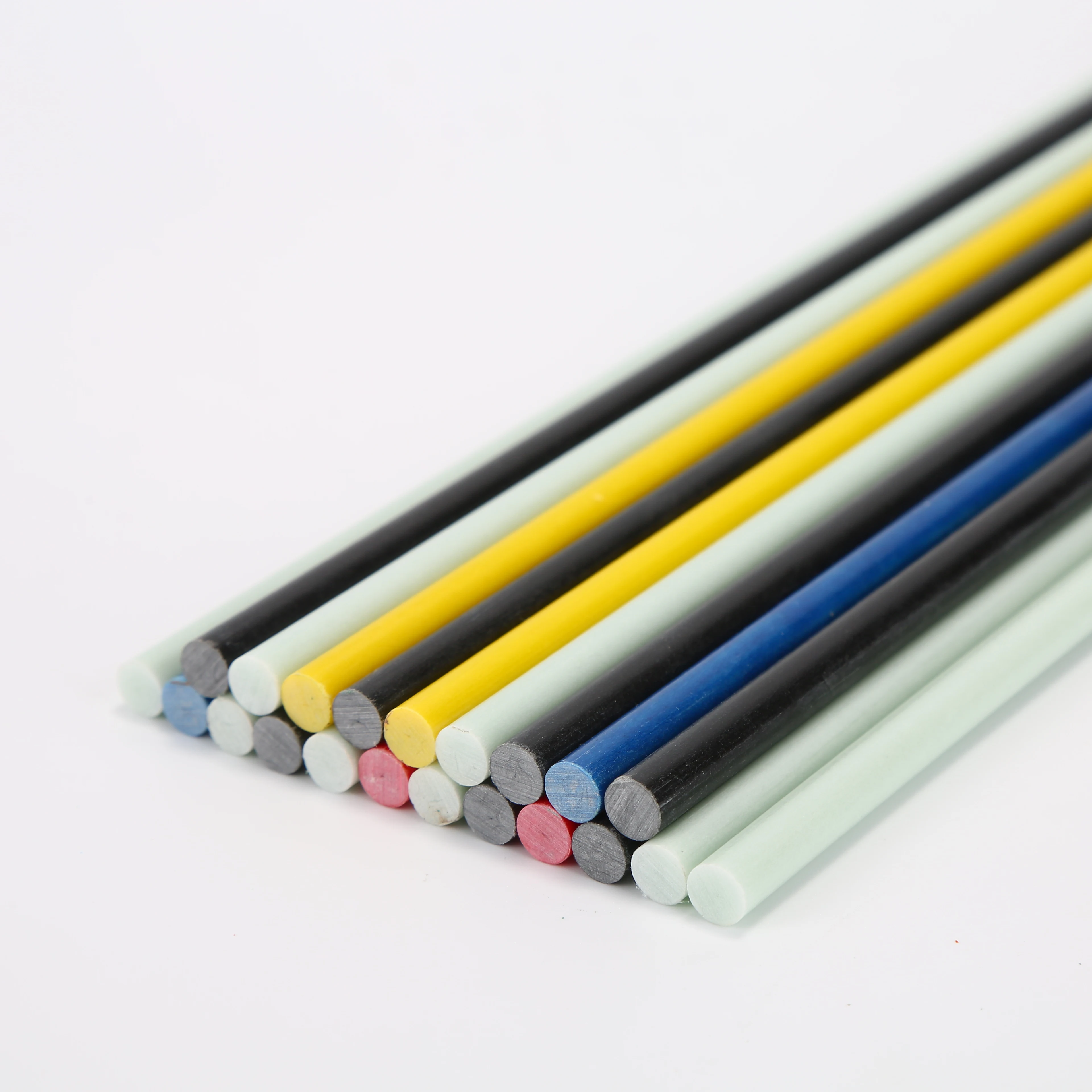 4mm 5mm 6mm Small Size Fiberglass Reinforced Plastic Frp Insulation Rod ...