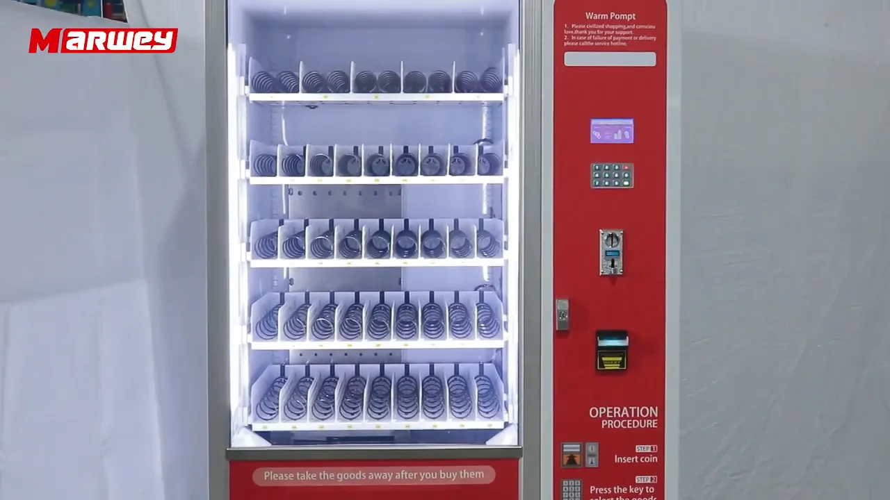 24 Hours Self-service Store Combo Snack Drink Automatic Vending Machine ...