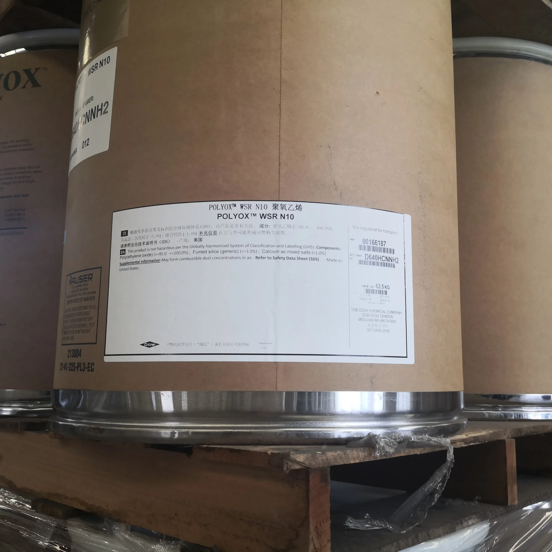 Polyox Wsr N10 Water-soluble Polyethylene Oxide Polymer For ...