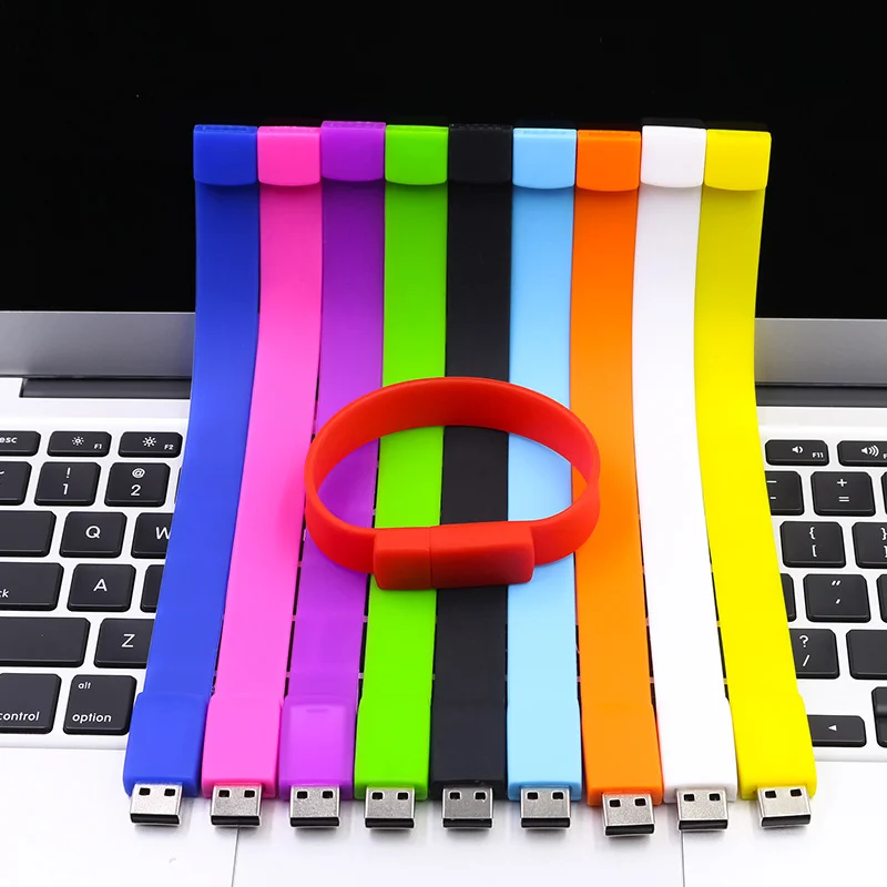 Promotion Silicone Bracelet Pendrive 2GB 4GB 8GB Usb Flash Drive 16gb ...