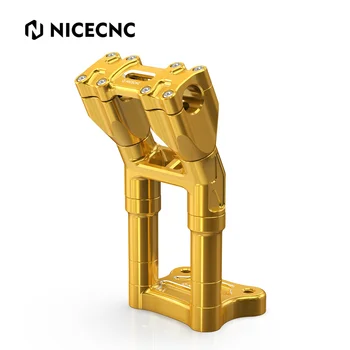 Nicecnc Modular Kickback Isolated Handlebar Risers For Harley Street ...