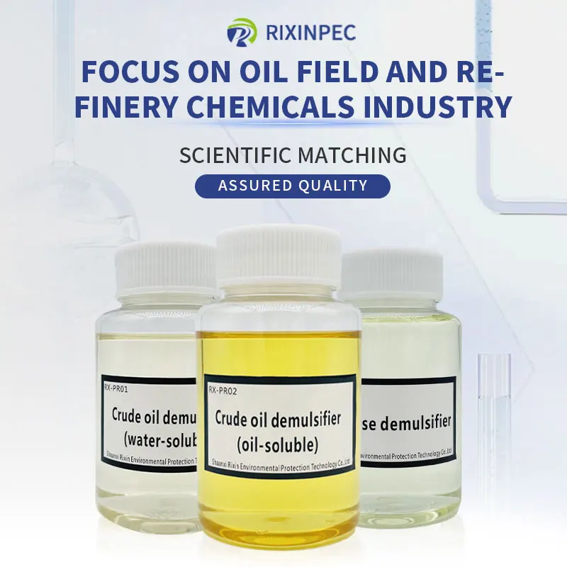 Efficient Crude Oil Dehydration with RIXIN Demulsifier