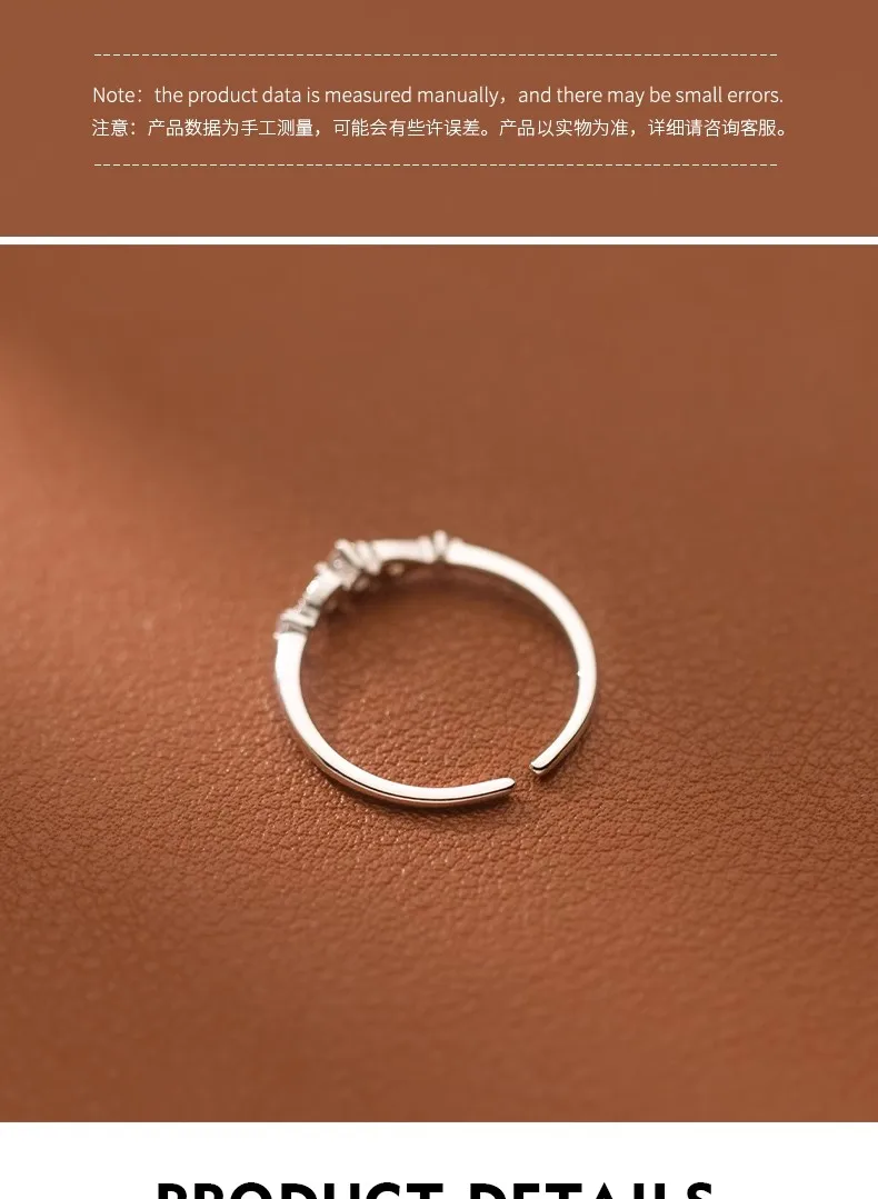 Unique Design 925 Sterling Silver Pave Hollow Diamond Ring