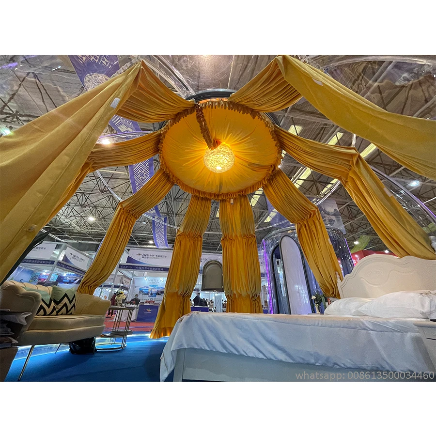 6m Luxury Hotel Resort Transparent Bubble Dome Tenthot Selling Wind ...