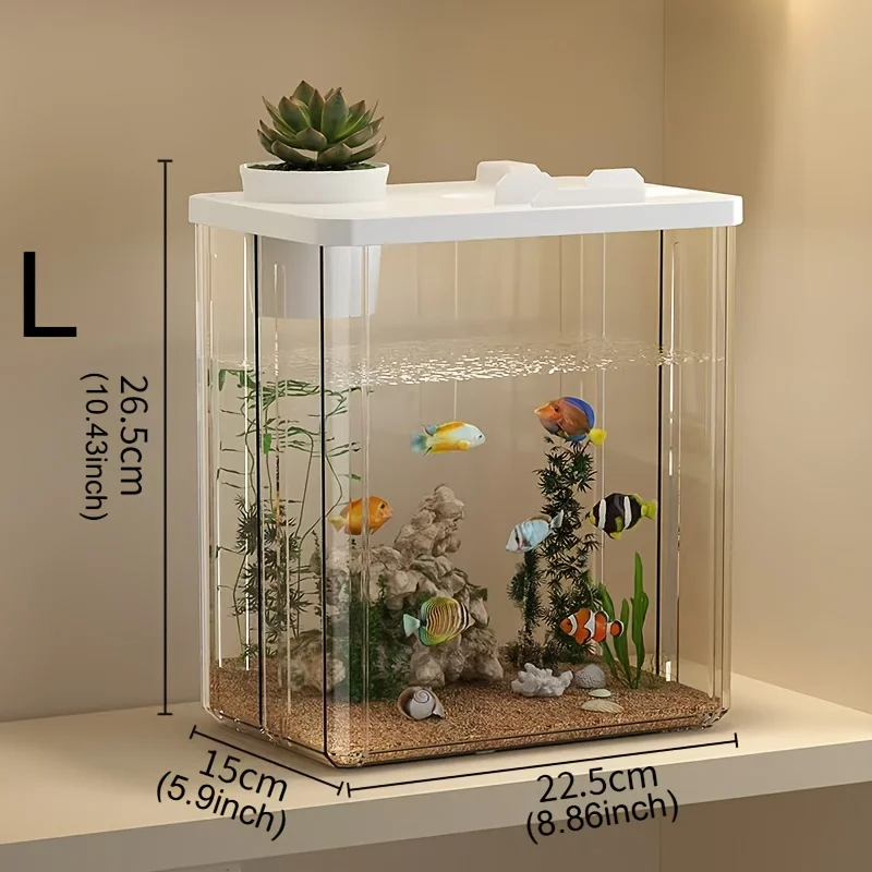 Acrylic Aquarium Fish Tank - Modern Decor for Home & Office